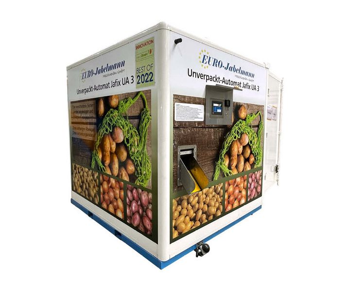 Vending machine for potatoes