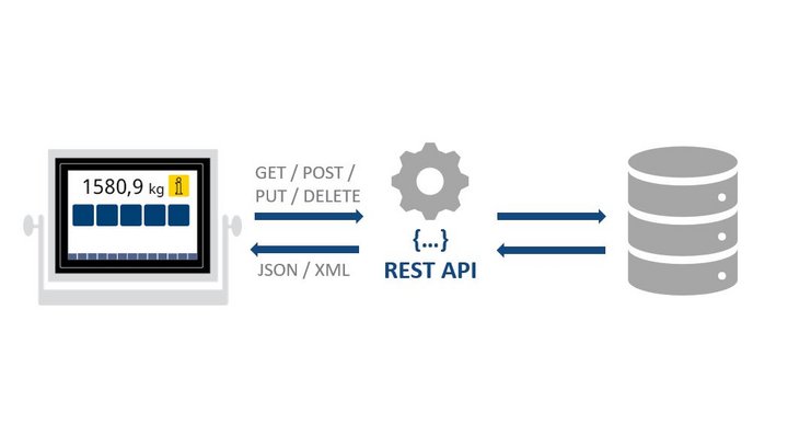 REST API in weighing technology
