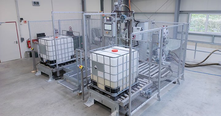 Automated IBC filling with SysTec controller