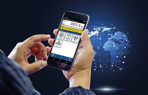 IT9: weighing terminal with touchscreen