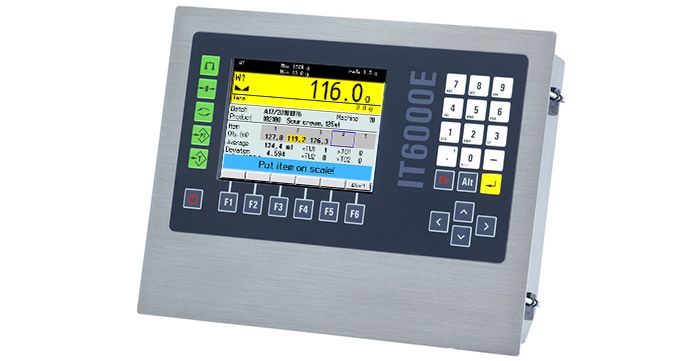 IT6000E: W&M approved weight indicators - SysTec