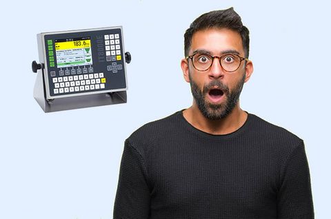 Weight indicators: shipping & receiving scales